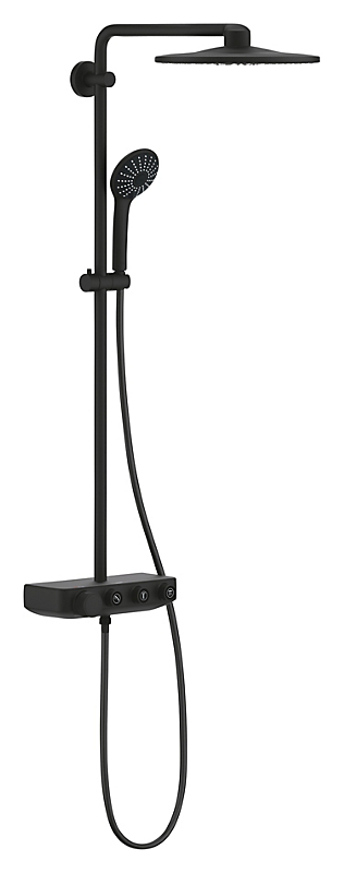 GROHE Euphoria SmartControl 310 Duo brusesystem i Phantom Black (matsort)