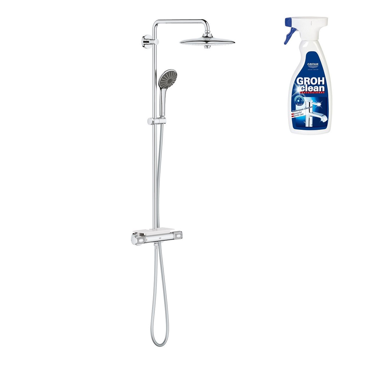 Grohe Vitalio Joy 260 brusesæt inkl. GRATIS Grohe Clean