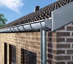 Rheinzink Arkitekt tagrende 333x0,8mm (12) kvartrund, 3 m