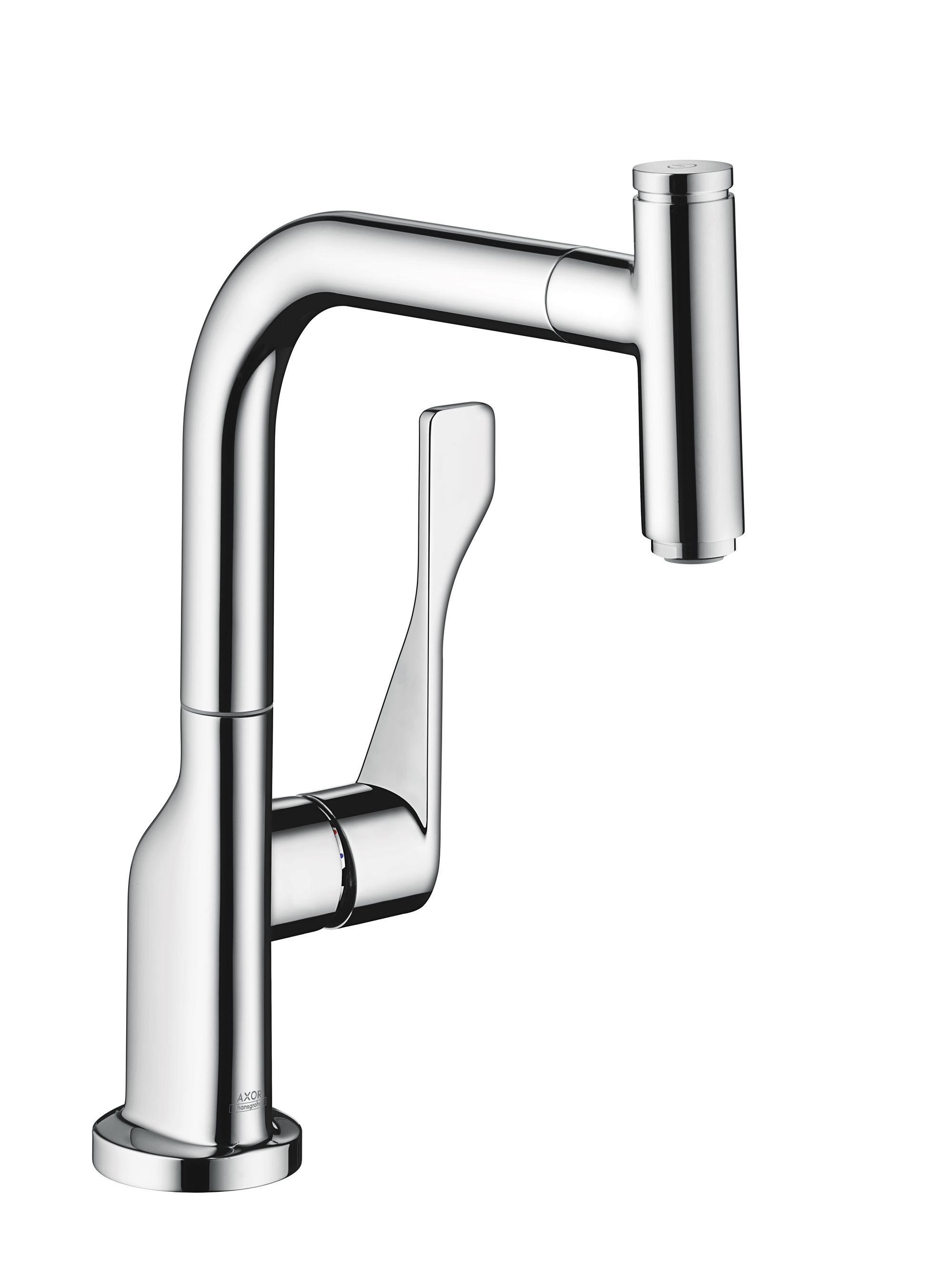 Se AXOR Citterio køkkenarmatur med udtrækstud i krom