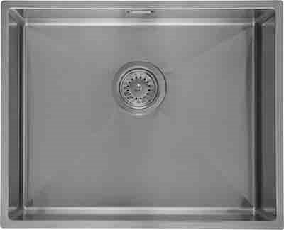 Secher Kolding 500 køkkenvask 528 x 428 mm. Rustfrit stål