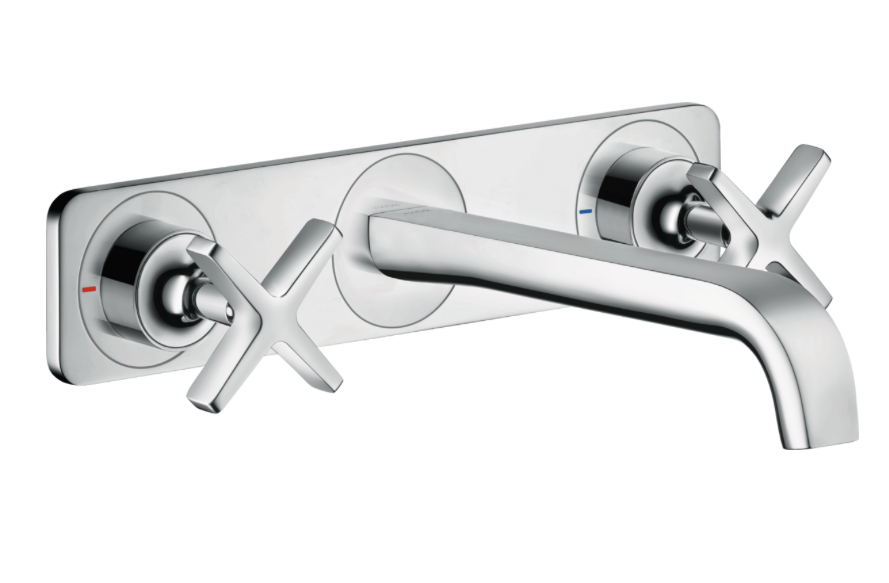 Axor Citterio E 3-huls HV t/væg lang m/pl.