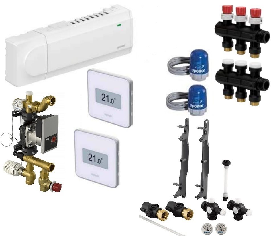 Uponor Smatrix Style trådløs gulvvarmestyring | Køb i dag