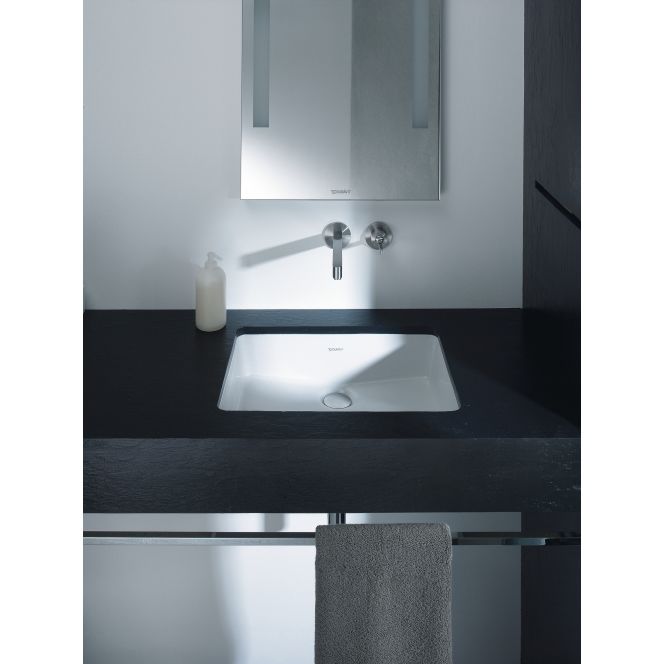 Duravit Vero Vask, underlimning 480 x 315mm med wondergliss