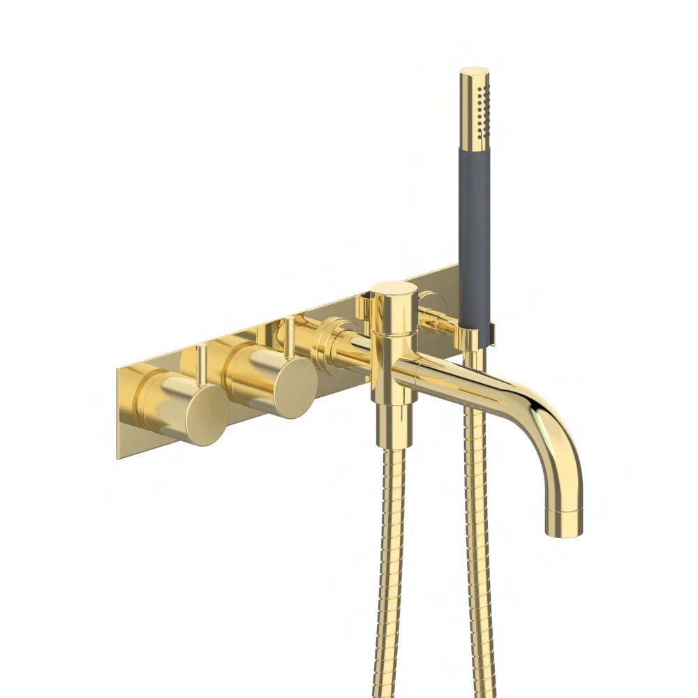 Vola 641DT8 Kararmatur - poleret natur messing